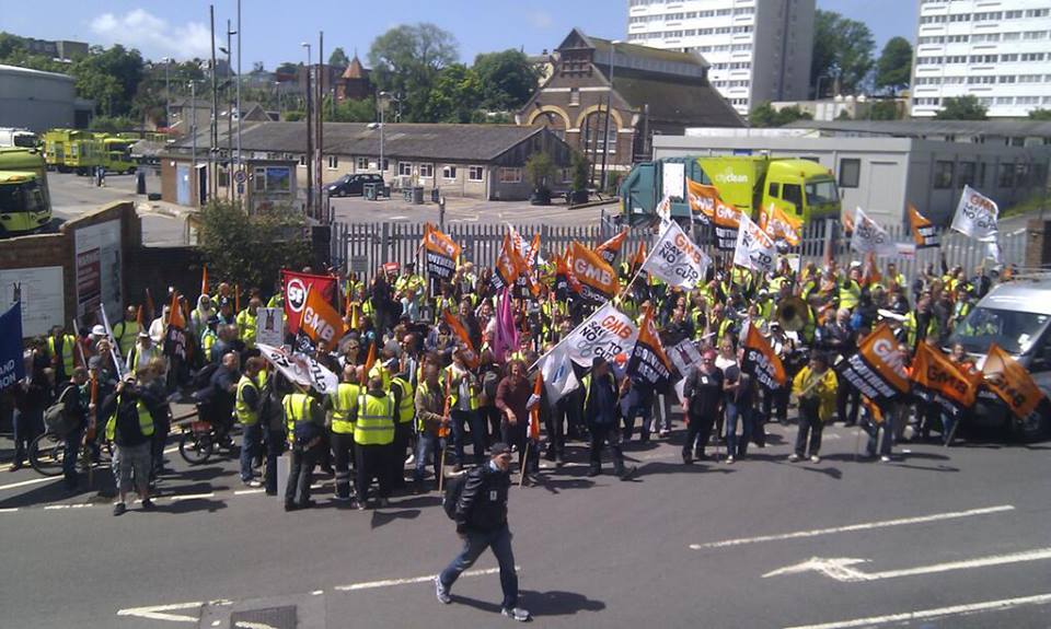 Statement on community clean-ups - Brighton Cityclean strikers | libcom.org